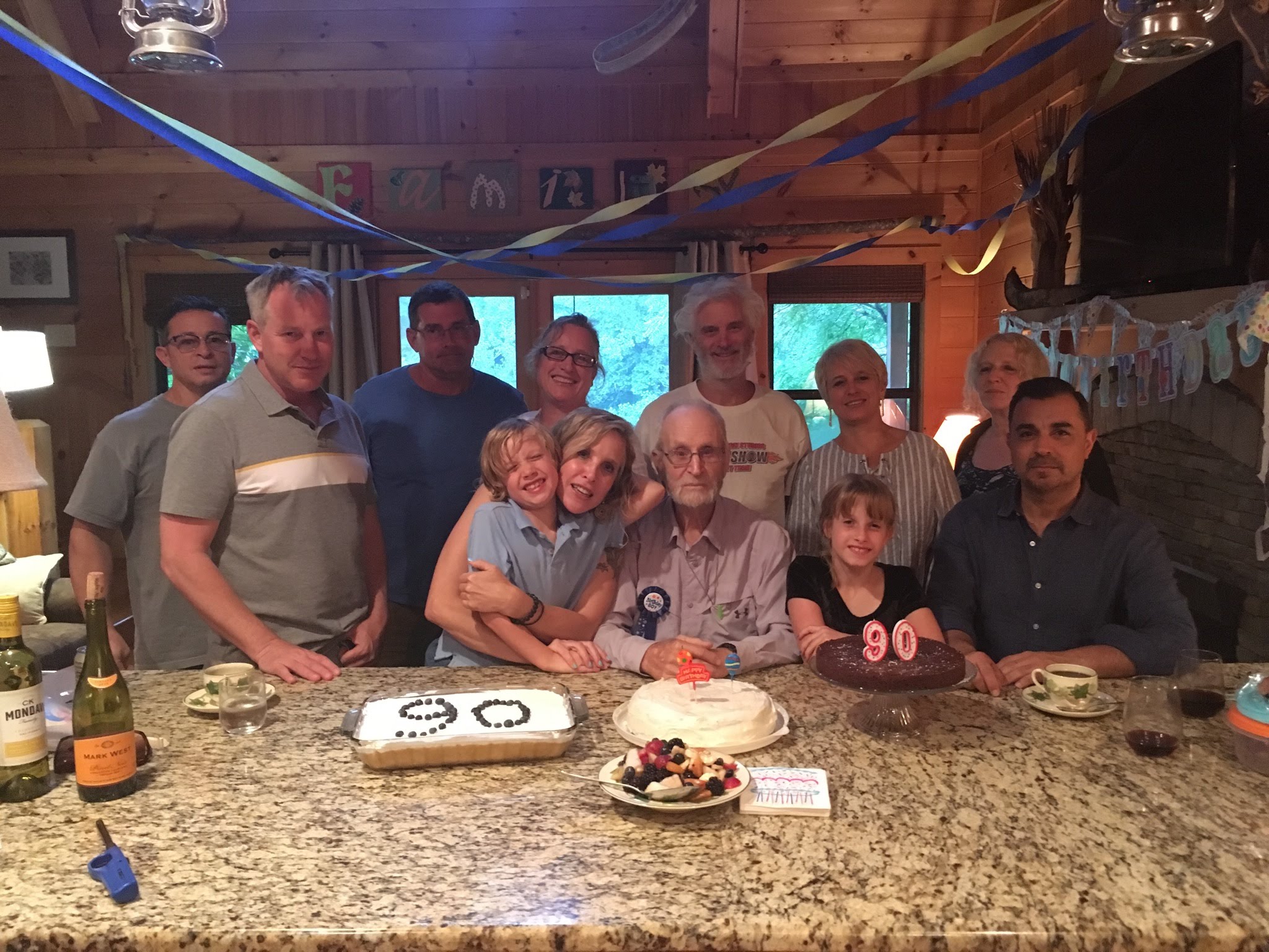 Diener Family Reunion for Dad’s 90th Birthday – LeRoy Diener